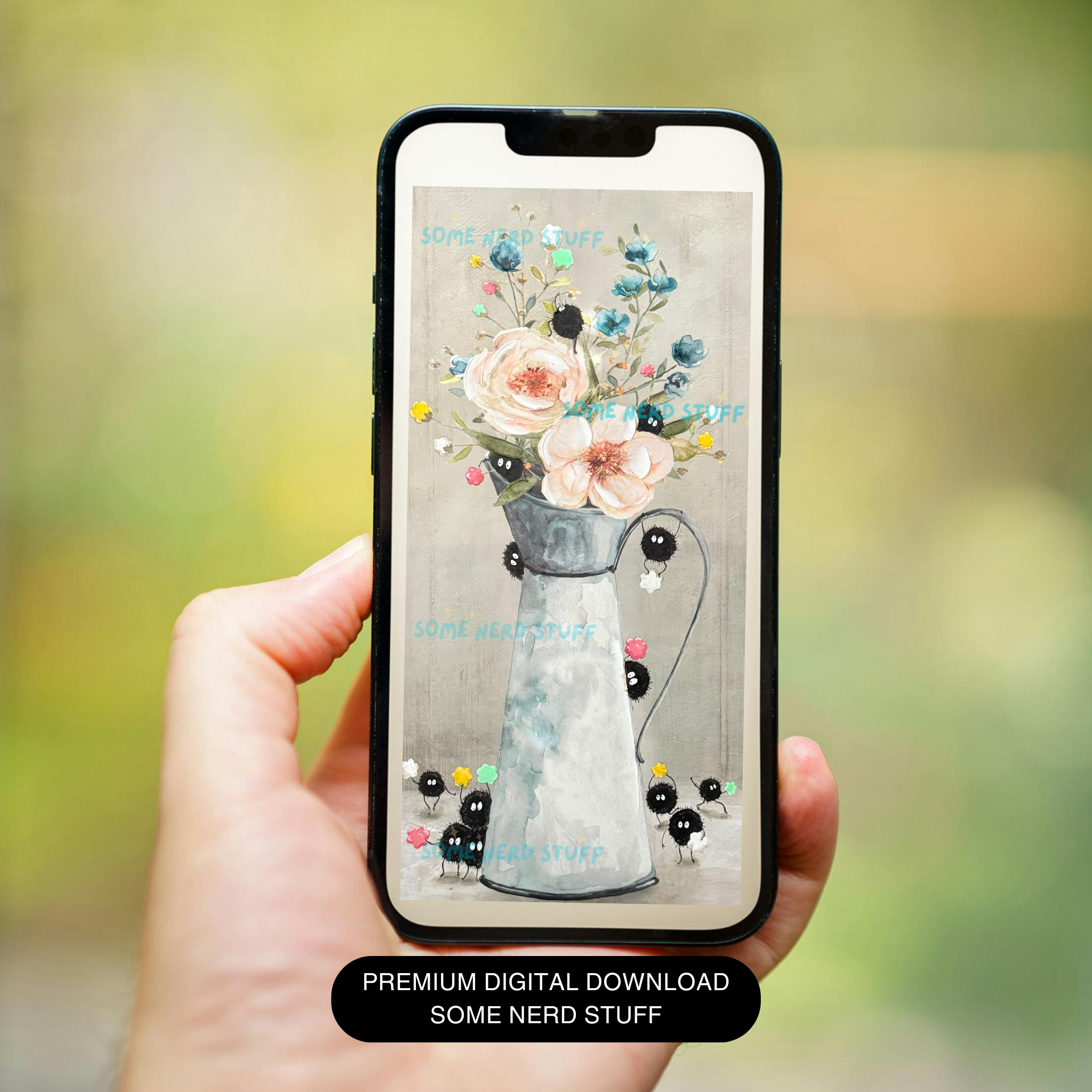 Digital Download Sprites with Candy playing in flowers – Some Nerd Stuff